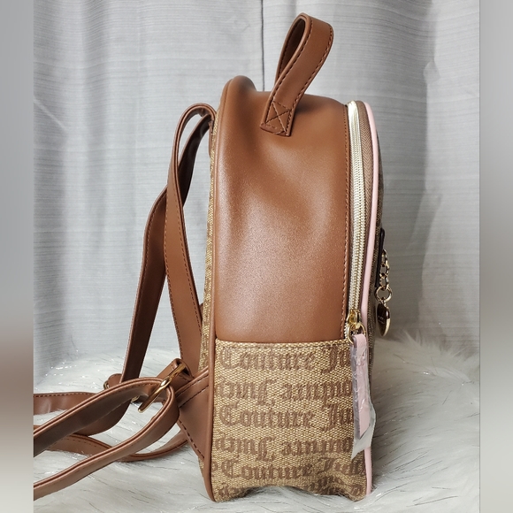 Juicy Couture | Bags | Juicy Couture Chestnut Chino Paparazzi Backpack ...